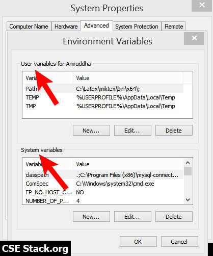 Setting Environment Variables In Java Windows