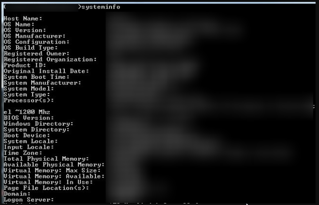 Windows System Info Command to Check Configuration Windows System Info Command to Check Configuration