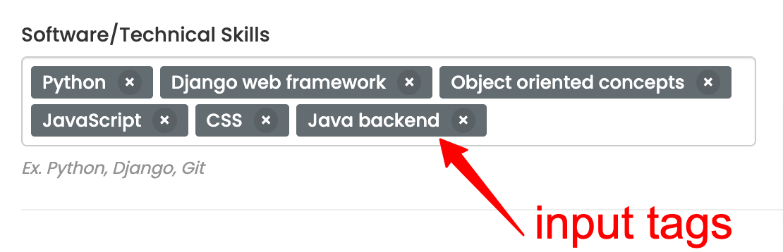 How To Add Input Tags In Django Form Using Bootstrap jQuery 
